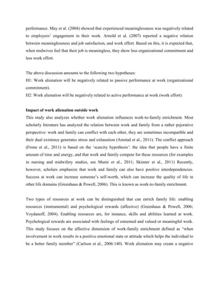 Impact of alienation | DOCX