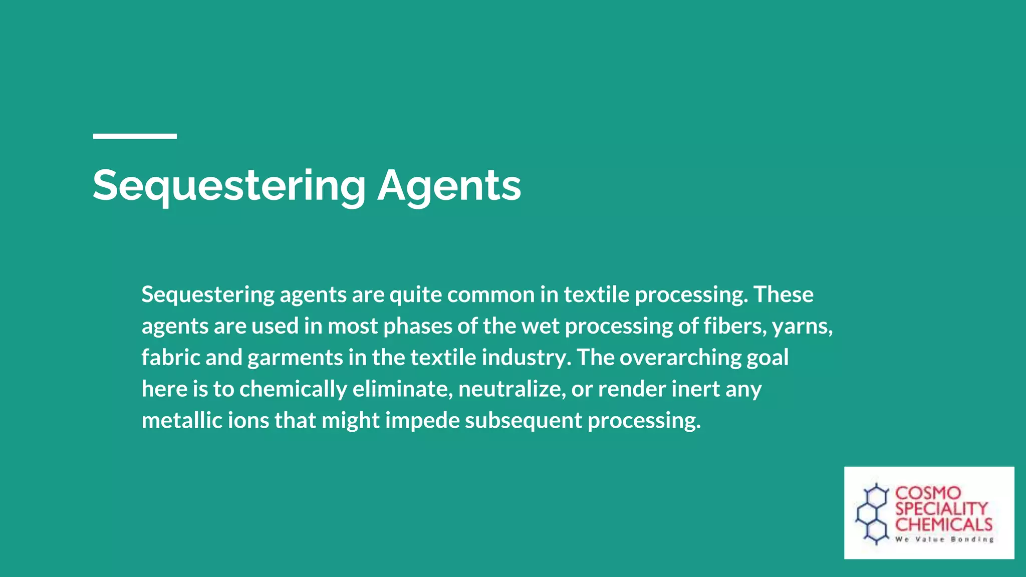 Impact of Sequestering Agents on Water Discoloration and Stains.pptx ...