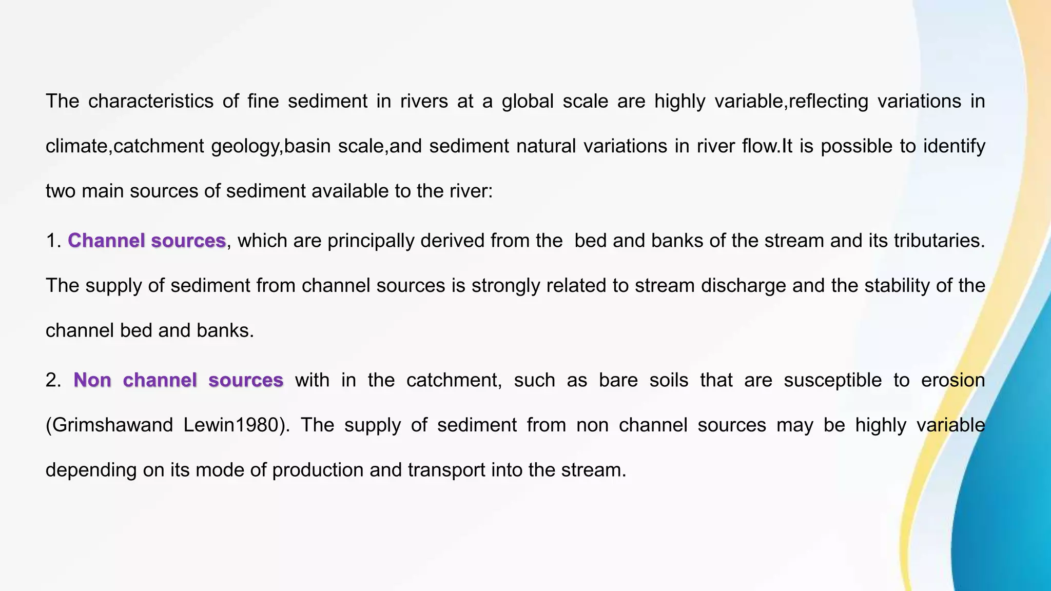 IMPACT OF SILTATION AND RECLAMATION ON AQUATIC HABITAT.pptx