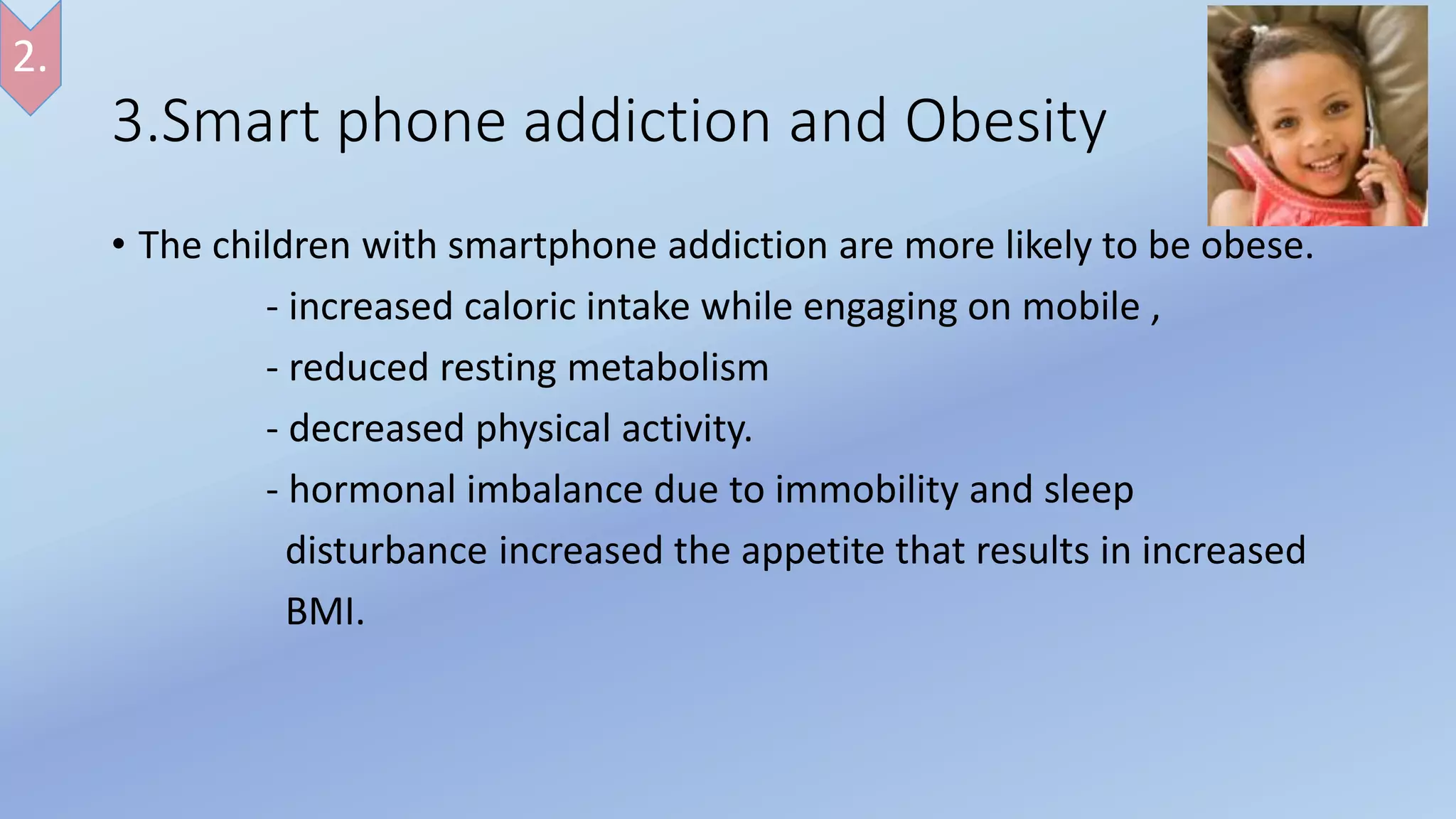 Impact of smart phone on child development | PPTX