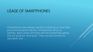 Impact of smartphone on young generation ppts.pptx