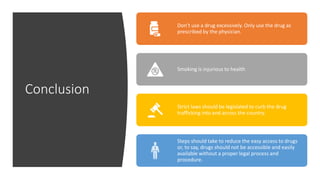 Impact of smoking and drug addiction | PPT