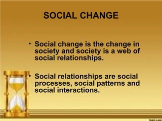Impact of social change on professional education | PPT