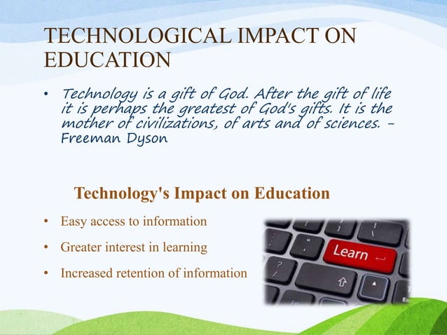 Impact of ,social,economical,technological changes on education | PPTX