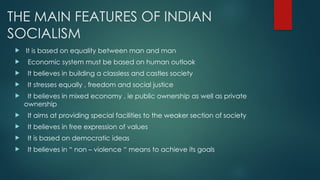 Main features of socialism and IMPACT OF SOCIALISM ON EDUCATION.pptx