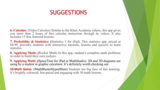 Impact of social media in learning mathematics | PPTX