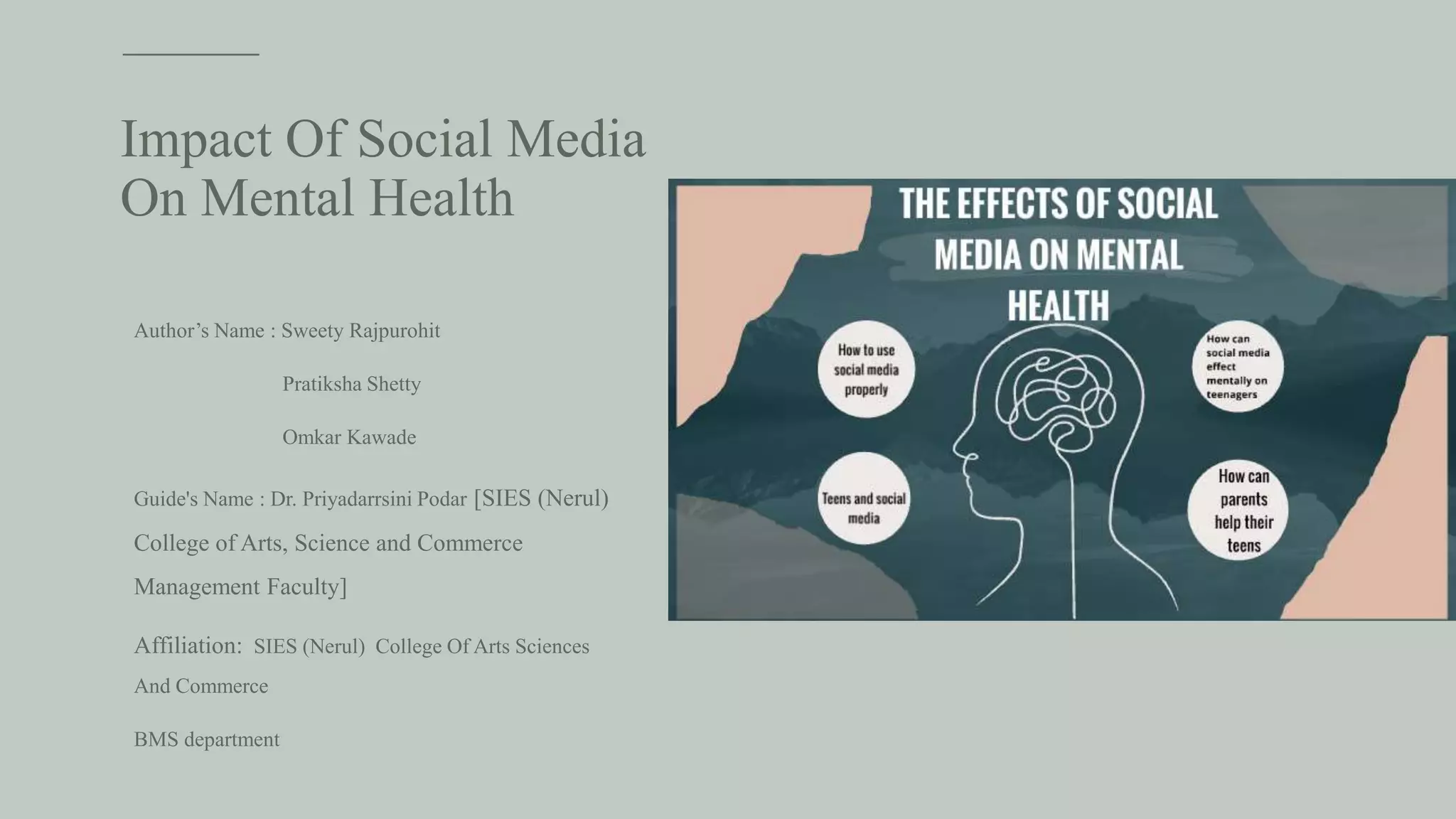 Impact of Social Media on Mental Health.pptx