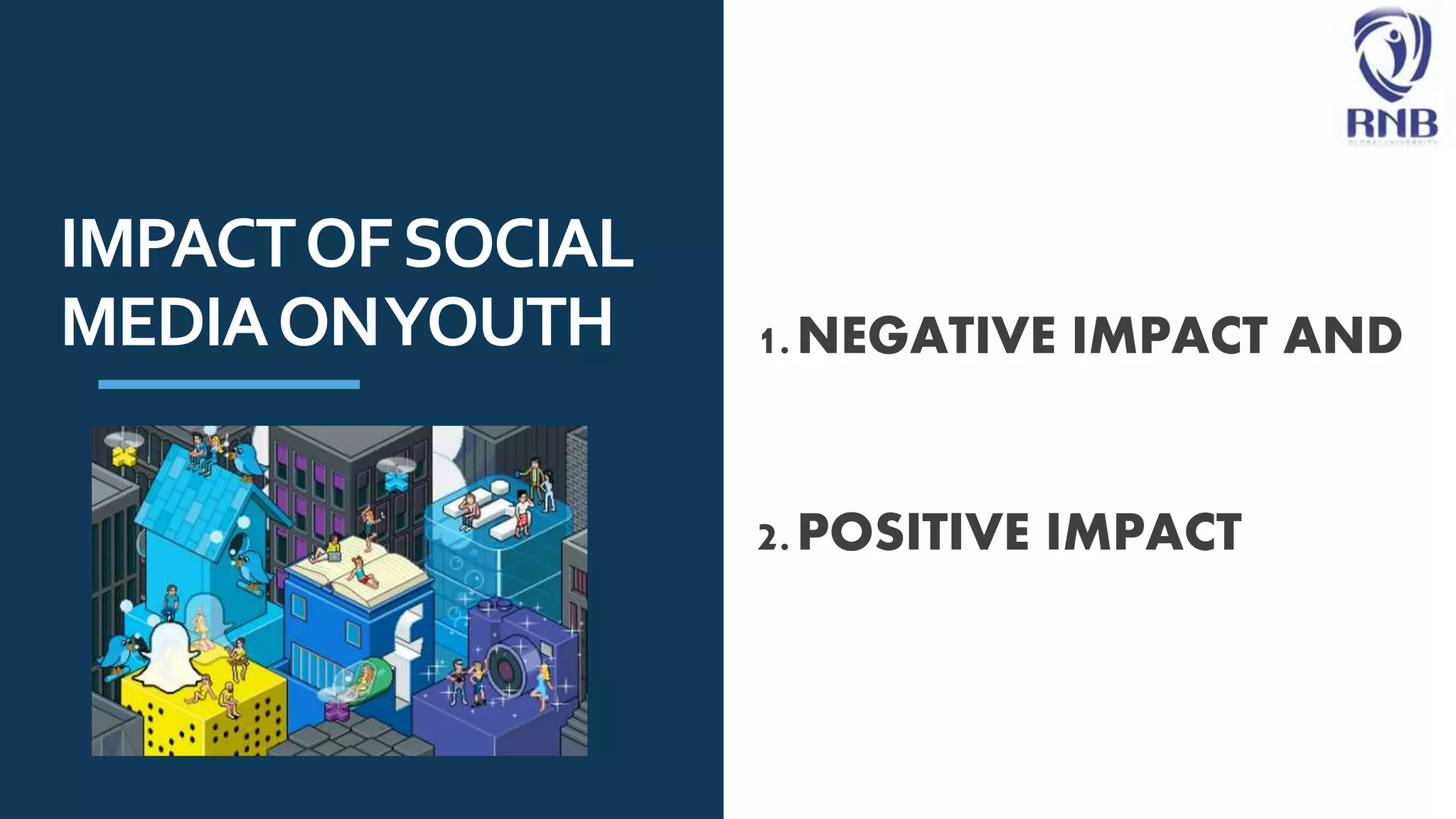 Impact of social media on youth | PPTX