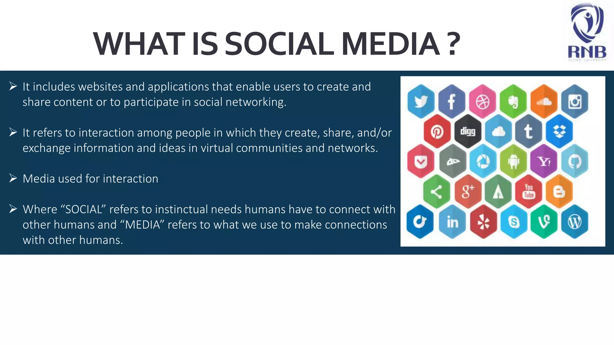 Impact of social media on youth | PPTX