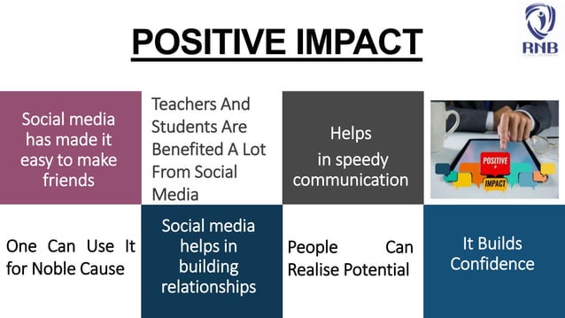 Impact of social media on youth | PPTX