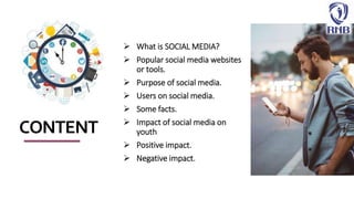 Impact of social media on youth | PPTX