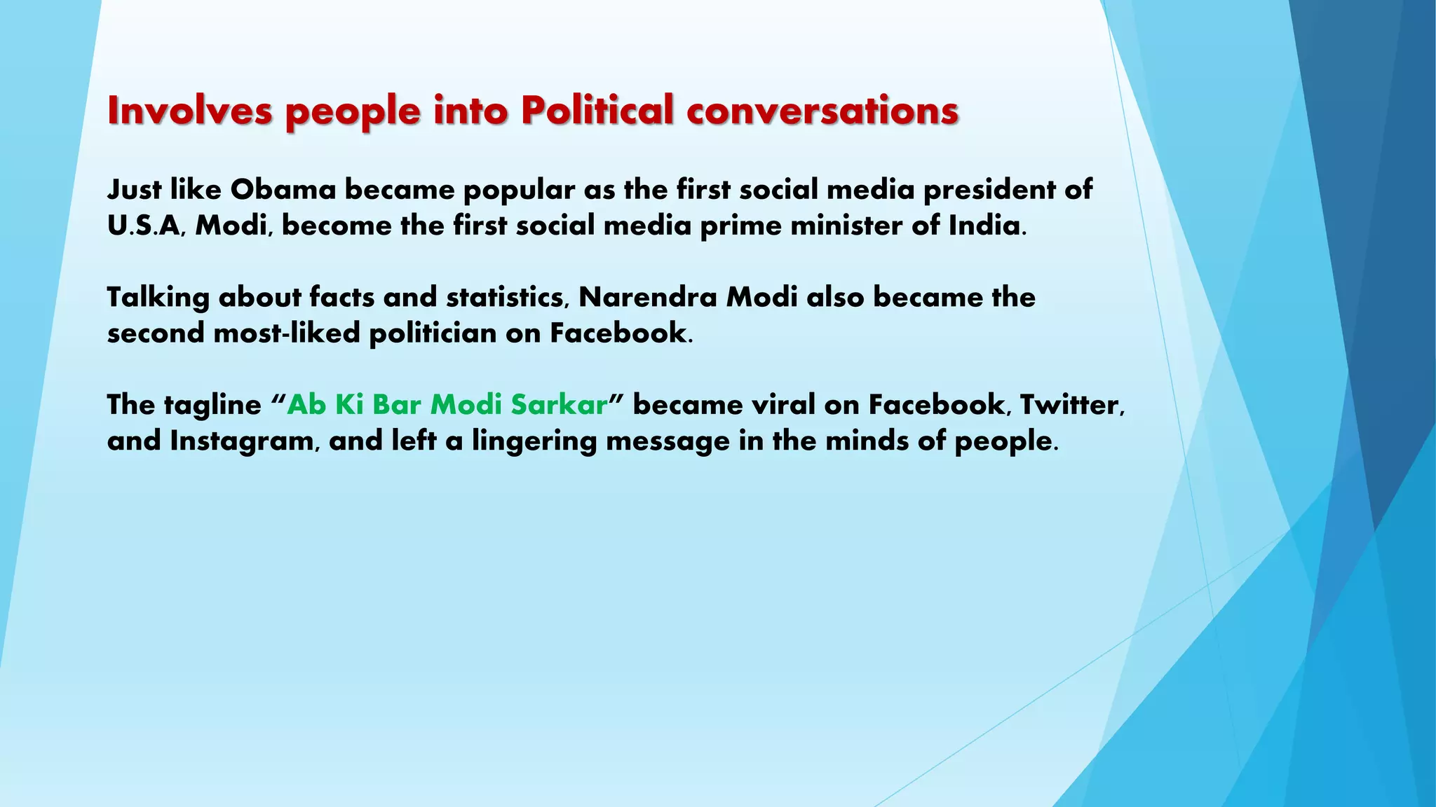 Impact of Social Media on Politics | PPTX