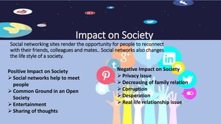Impact of social networking | PPTX