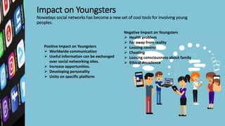 Impact of social networking | PPTX