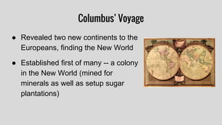 Impact of spanish exploration | PPTX