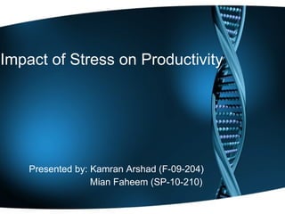 Impact of stress on productivity | PPT