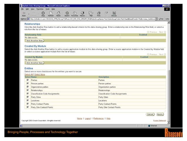 Impact of Trading Community Architecture (TCA) on Oracle Receivables | PDF
