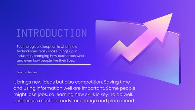 Impact of Technological Disruption.pptx impact of technology disruption ...