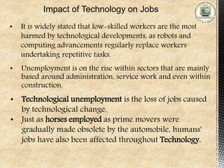 Impact of Technology on Job | PPTX
