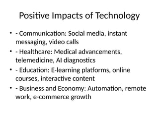 Impact of Technology on social media .pptx