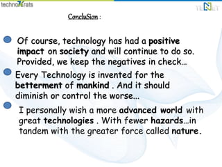Impact of Technology by SanjayYadav & Ranjit Pandey | PPTX