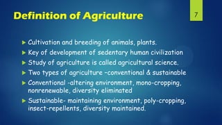Impact of technology in agricultural sector of bangladesh | PPT
