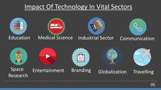 Impact of technology in modern life | PPTX