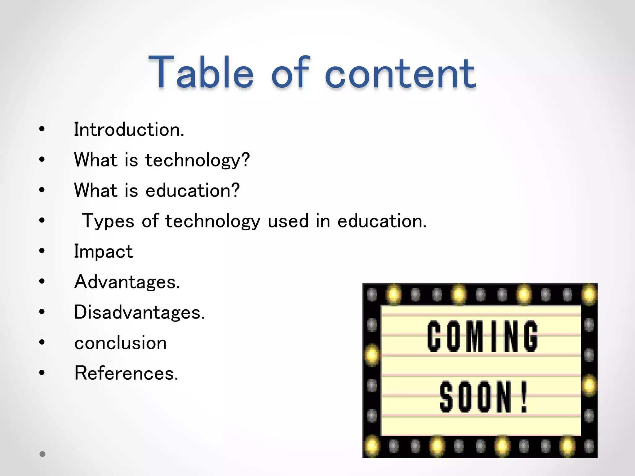 Impact of technology on education | PPTX