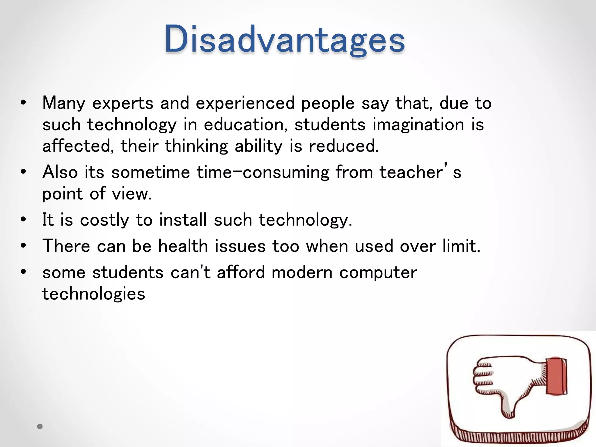 Impact of technology on education | PPTX