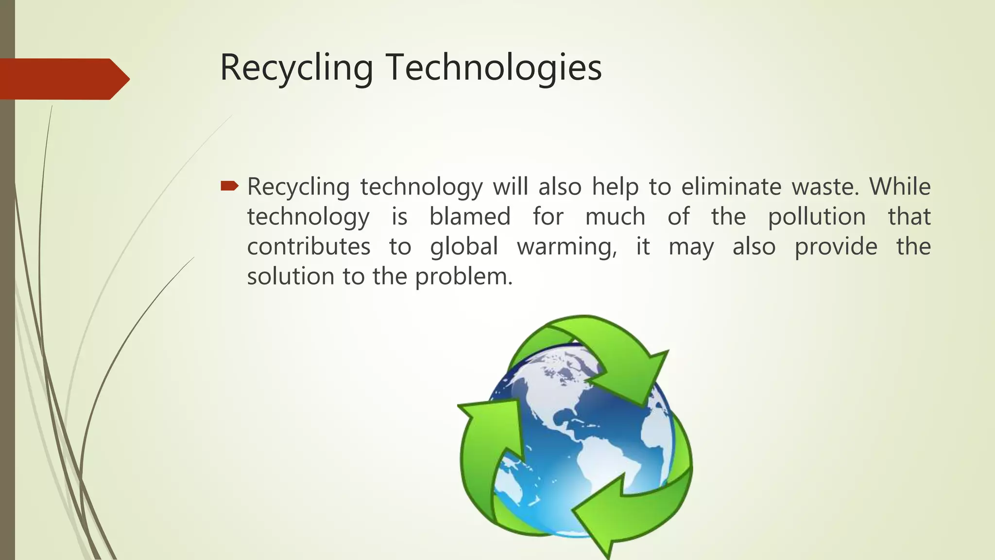 Impact of technology on environment | PPT