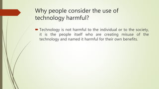 Impact of technology on environment | PPTX