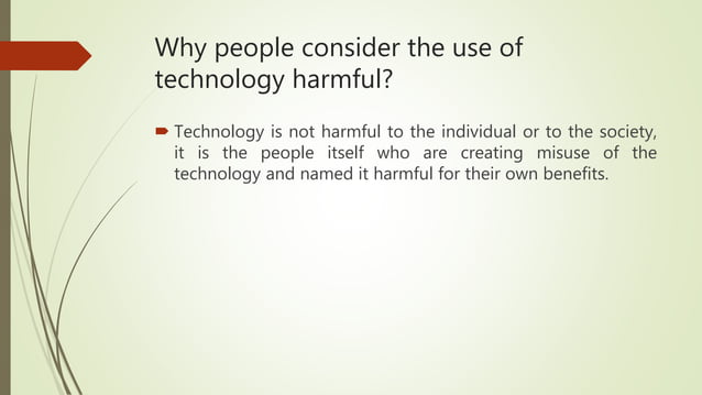 Impact of technology on environment | PPTX | Indoor Environmental ...