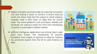 Impact of technology on Global Value Chains | PPT