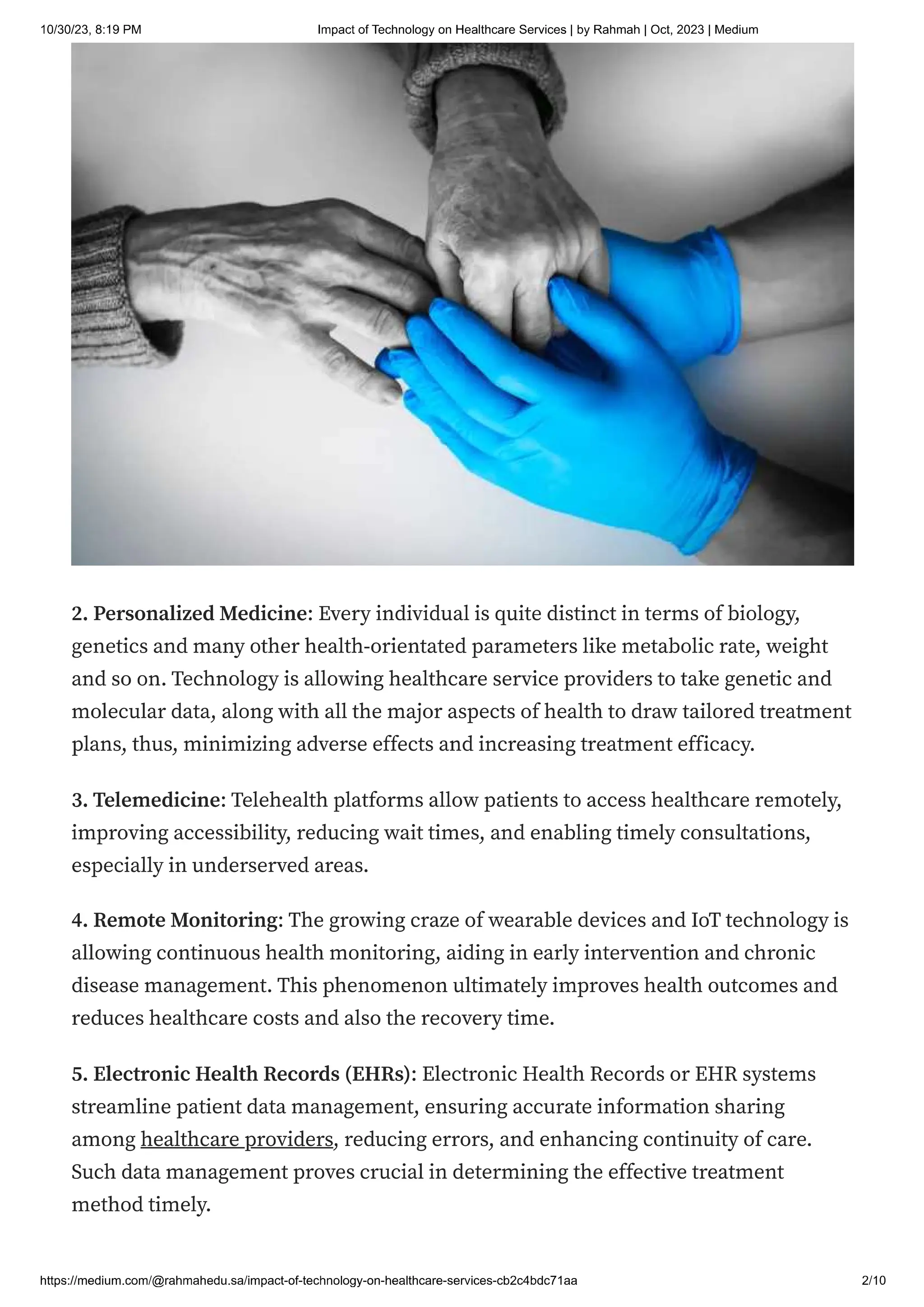 Impact of Technology on Healthcare Services.pdf