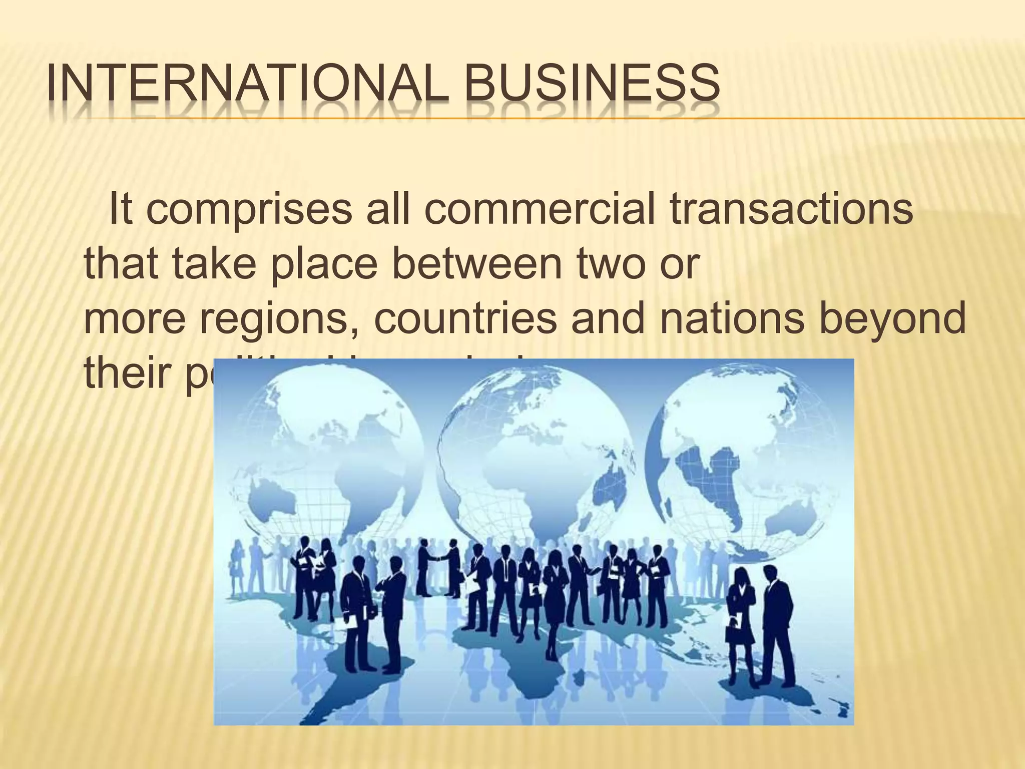 Impact of techonology in international business | PPT