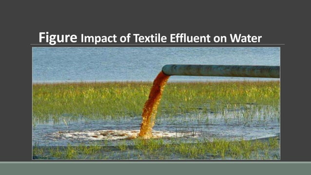 Impact of textile effluent on environment | PPTX