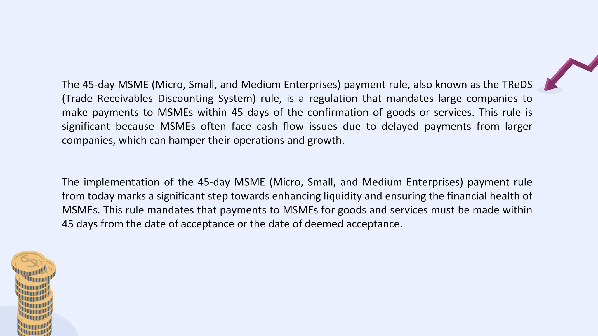 Impact of the 45-Day MSME Payment Rule Starting April 1 | PPTX