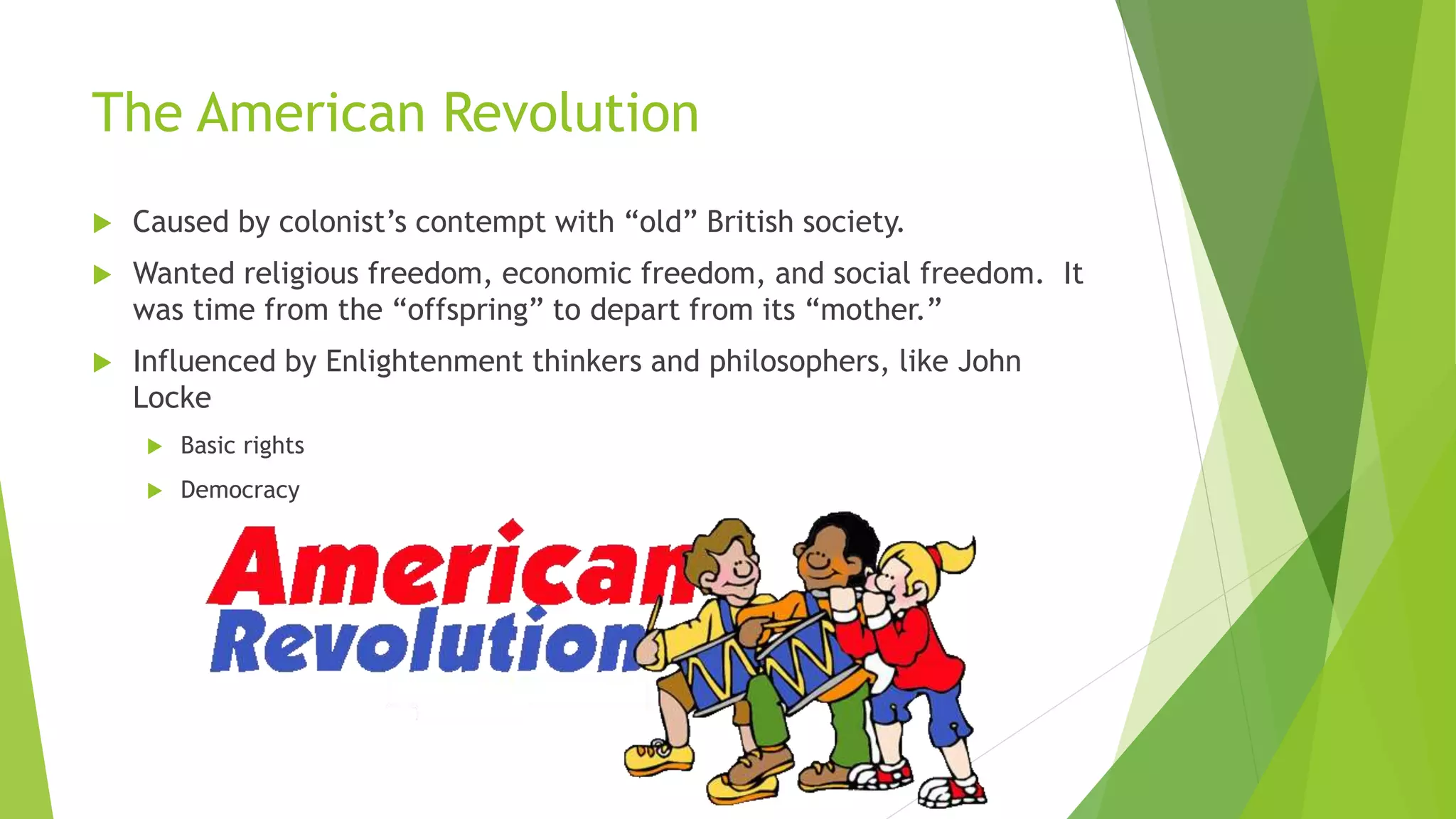 Impact of the american revolution on the world | PPTX