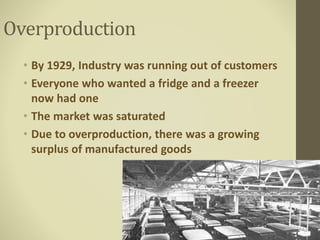 Impact of the great depression part1 | PPTX