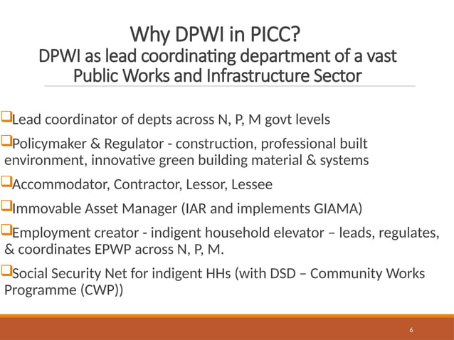Impact - Infrastructure Act of 2014.pptx | Construction Industry ...
