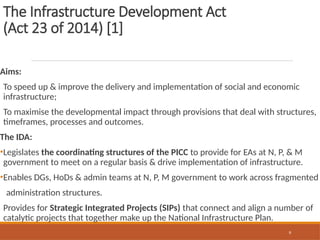 Impact - Infrastructure Act of 2014.pptx | Construction Industry ...
