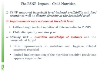 Impact of the PSNP (2006-2021) | PPTX