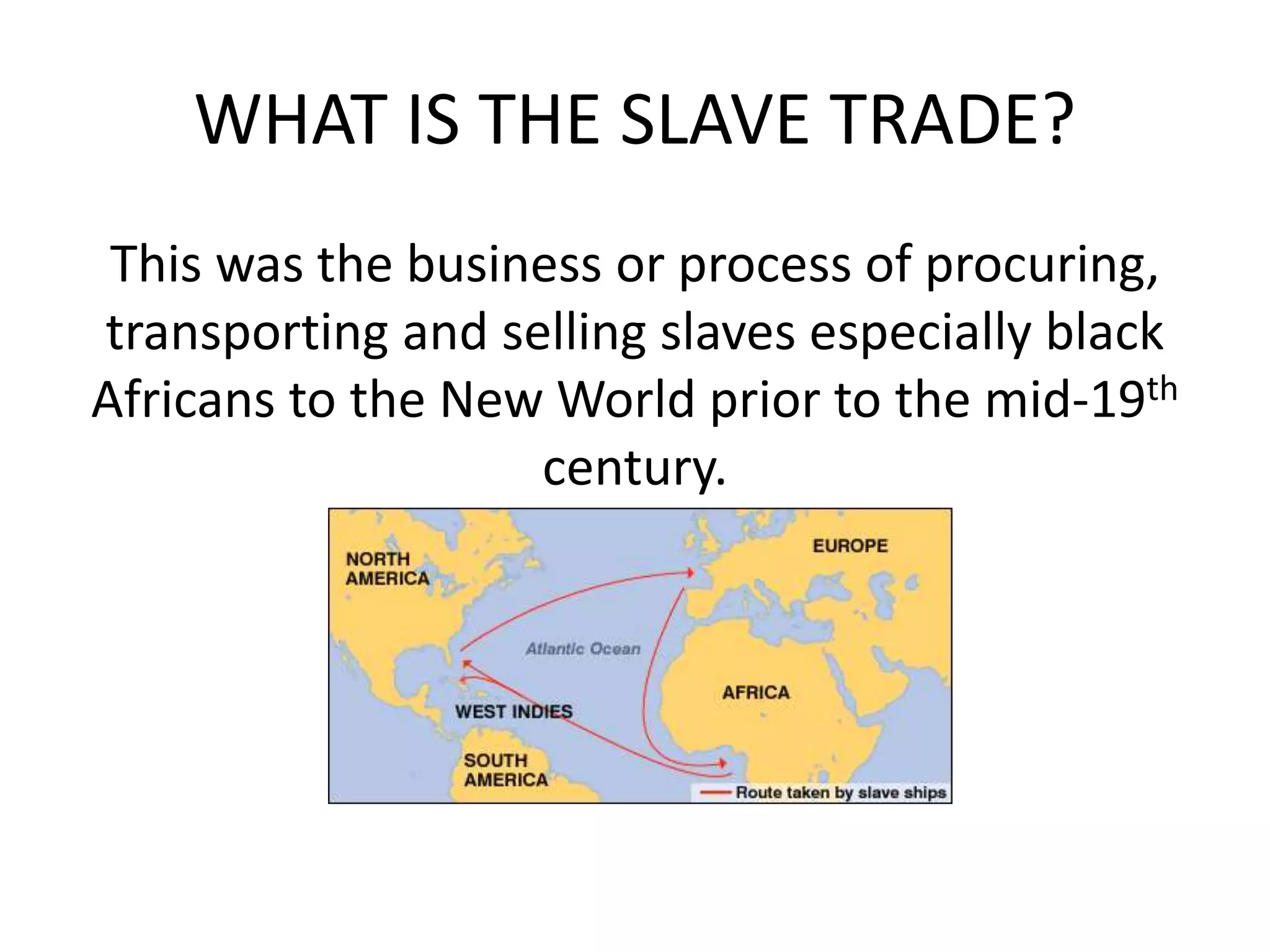 Impact of the slave trade on africa | PPTX