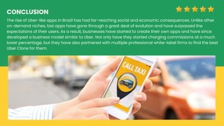 Social and Economic Impact of Uber-like-Apps in Brazil | PPT