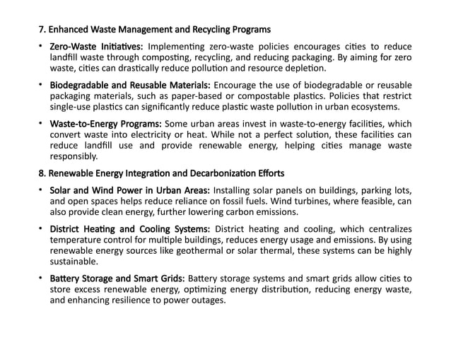 Impact of Urbanization on Ecology pptx | PPTX