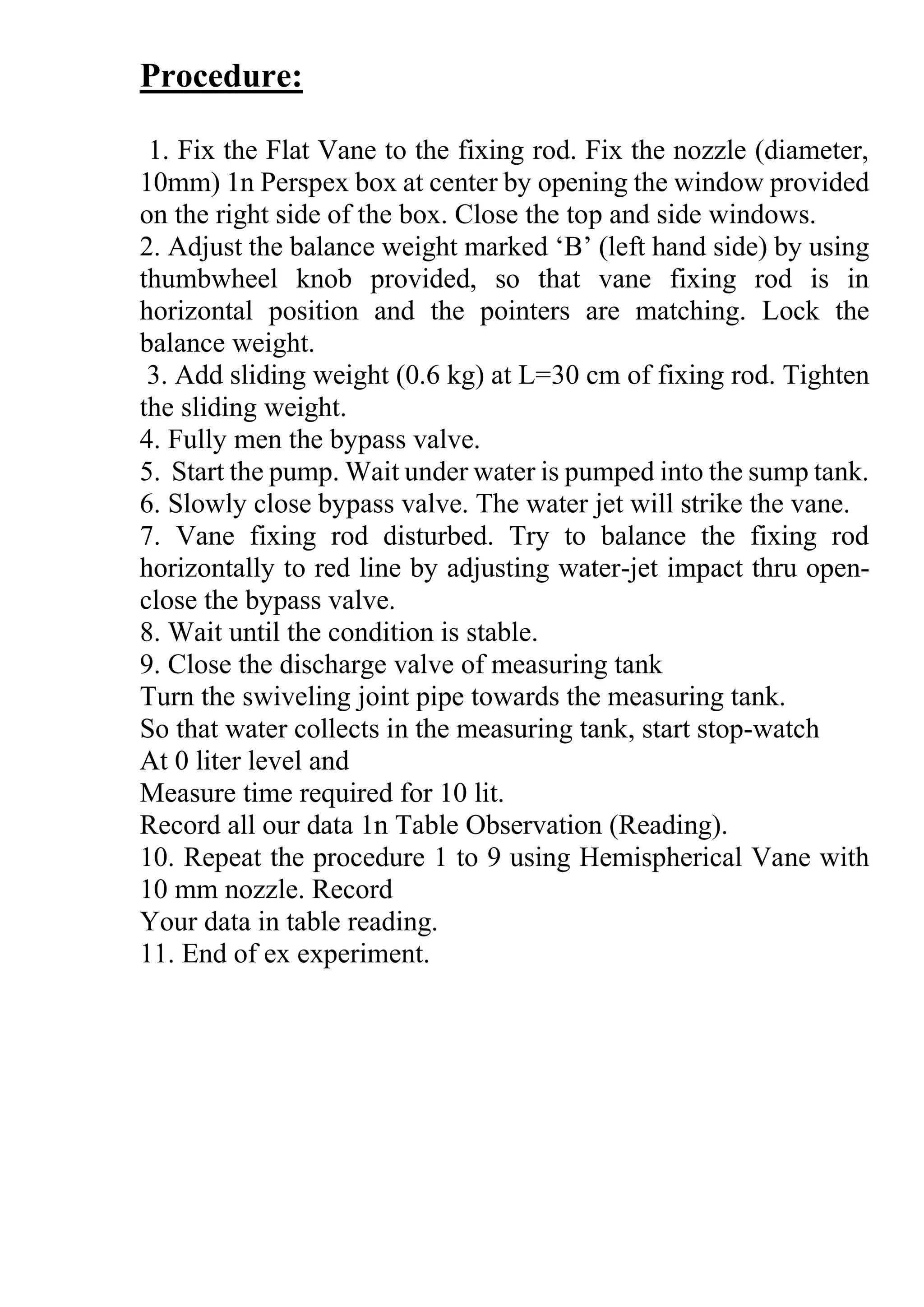 Impact of water jet | PDF