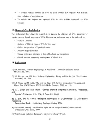 Impact of web life cycle activities & web services in modern era a review | DOCX