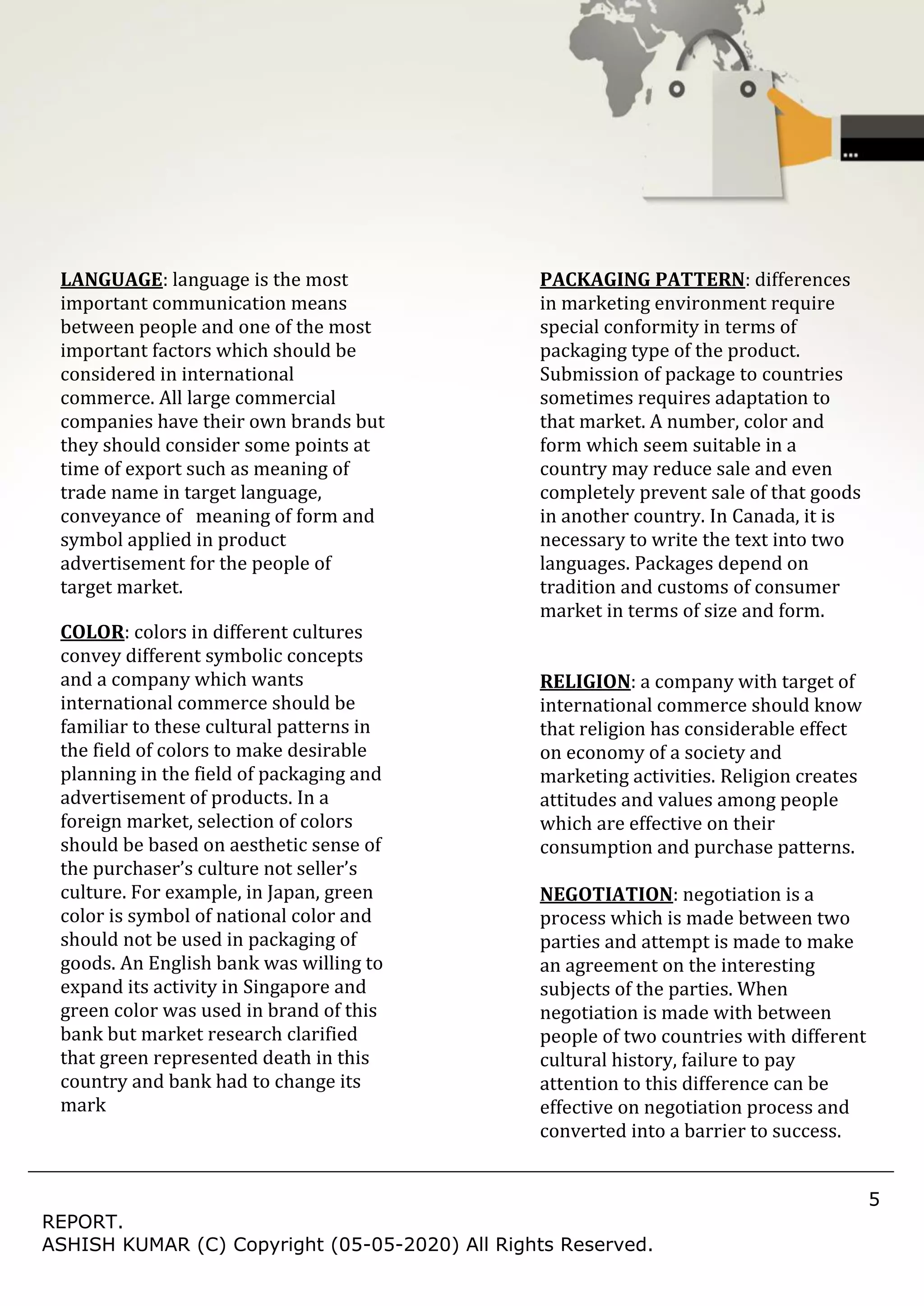 Impact of western culture on global business growth | PDF