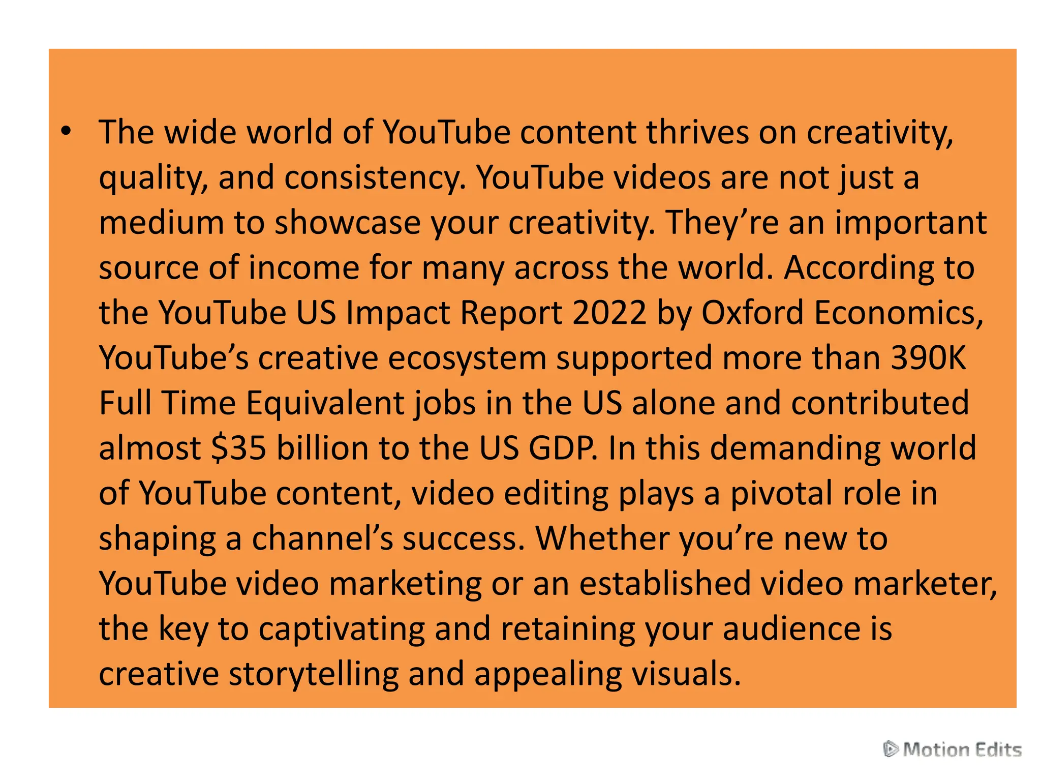 Impact of YouTube Video Editor on Channel’s Reach.pptx
