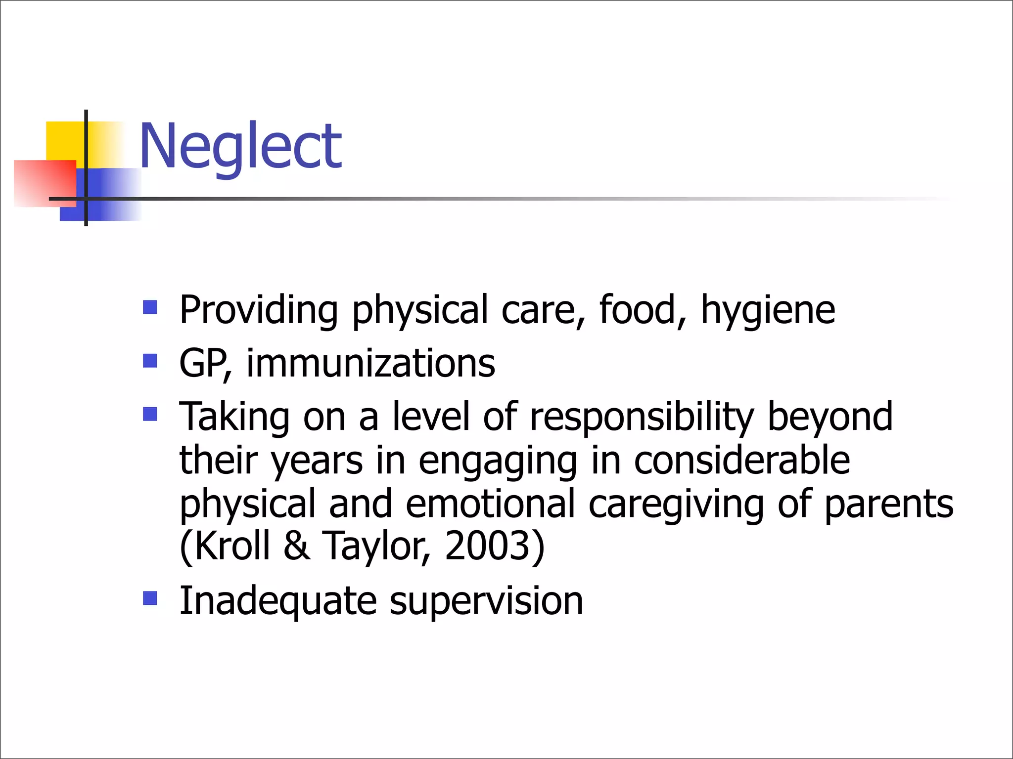 The Impact on Children of Parental Substance Misuse | PDF